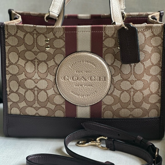 Coach | Bags | Coach Outlet Dempsey Carryall In Signature Canvas | Poshmark